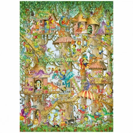 Puzzle 1000 pzs. PAUL, Tree Lodges